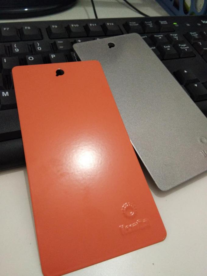 Orange Color Food Grade Powder Coating Recyclable Environmental Protection