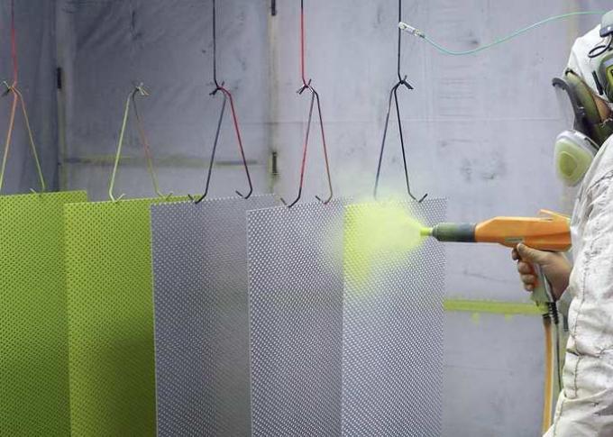 Ral 7035 Sand Grain Texture Epoxy Polyester Powder Coating Super ...