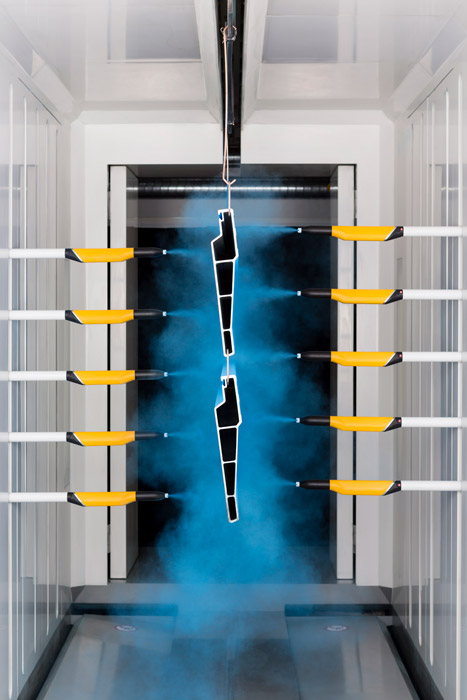 Black Big Rough Texture Ral9005 Durable Powder Coating For Furniture Metal Surface