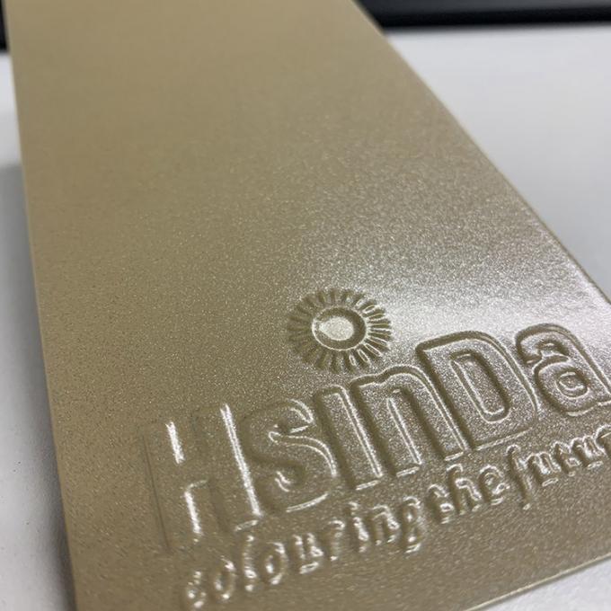 Bonded Metallic Effect Epoxy Polyester Powder Coating for Door