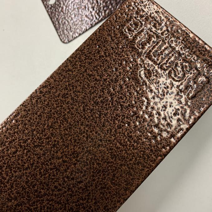 Antique Copper Hammer Texture Electrostatic Powder Coating Paint