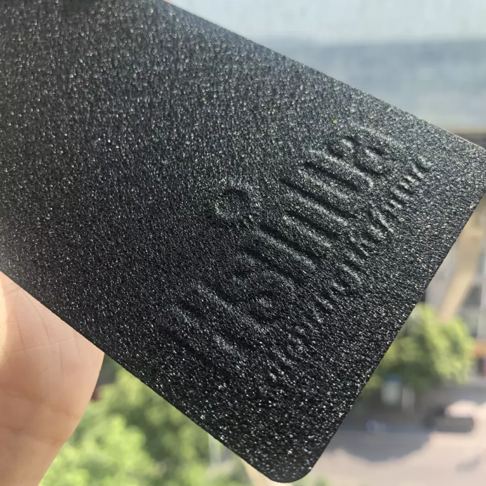 RAL9005 Black River Texture Powder Coating, Black Water Wrinkle Texture Powder Paint