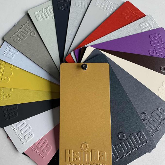 Smooth Surface Polyester Resin Epoxy Powder Coating Colorful