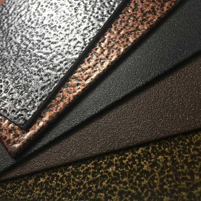 Hammer Texture Epoxy Polyester Powder Coating For Metal Iron Pot