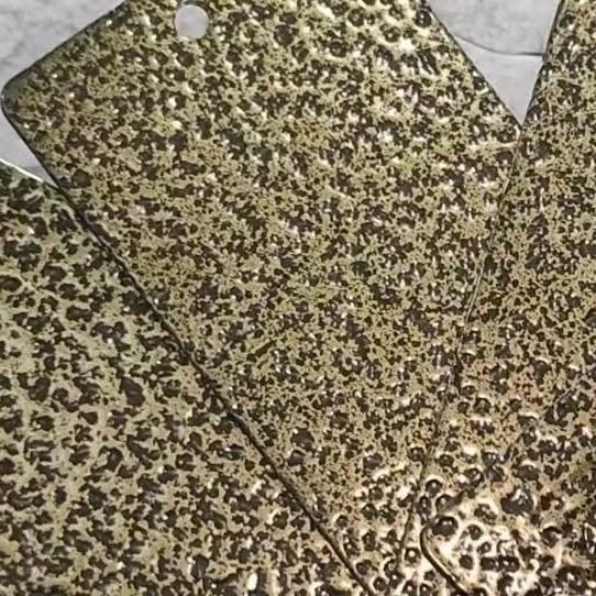 Strong Decorative Hammertone Epoxy Polyester Powder Coating for ...