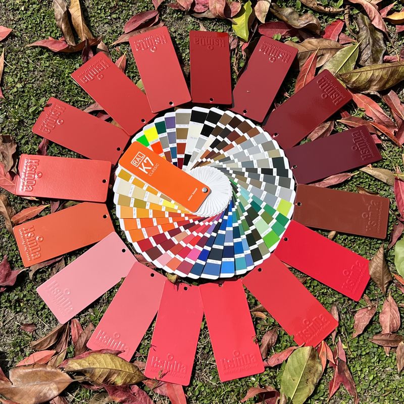Customized Colors Epoxy Polyester Powder Coating Dupont Raw Materials ...