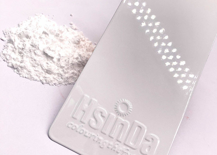 White Epoxy Polyester Thermoset Powder Coating RAL Color 9016 For 60 ...