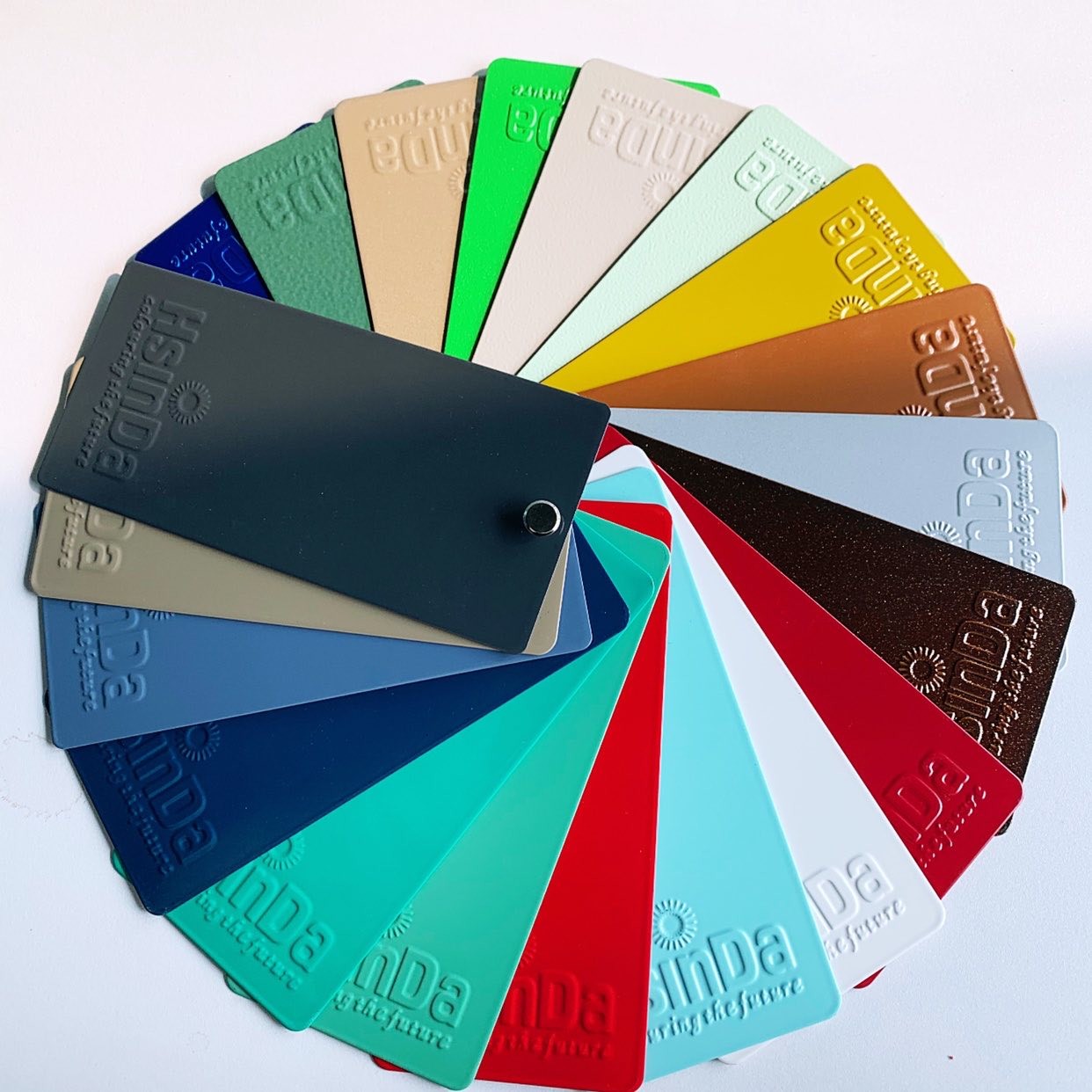 RAL Color Heavy Metal Free Thermosetting Powder Coating TGIC Free For ...