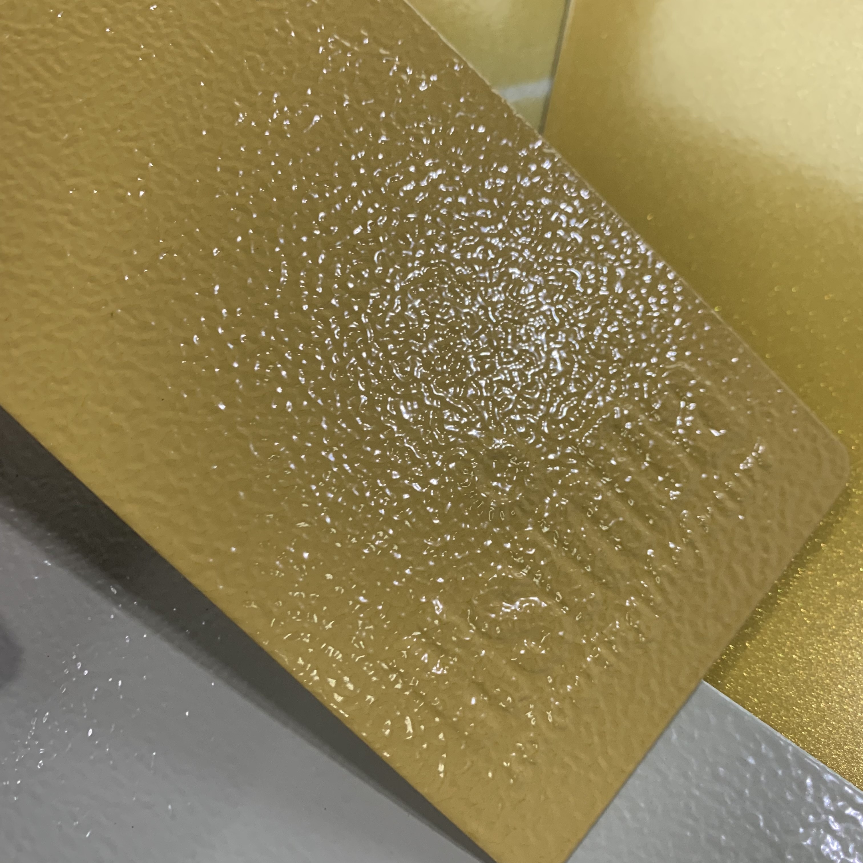 RAL1024 Caterpillar Yellow Equipment Polyester Powder Coating Spray Paint