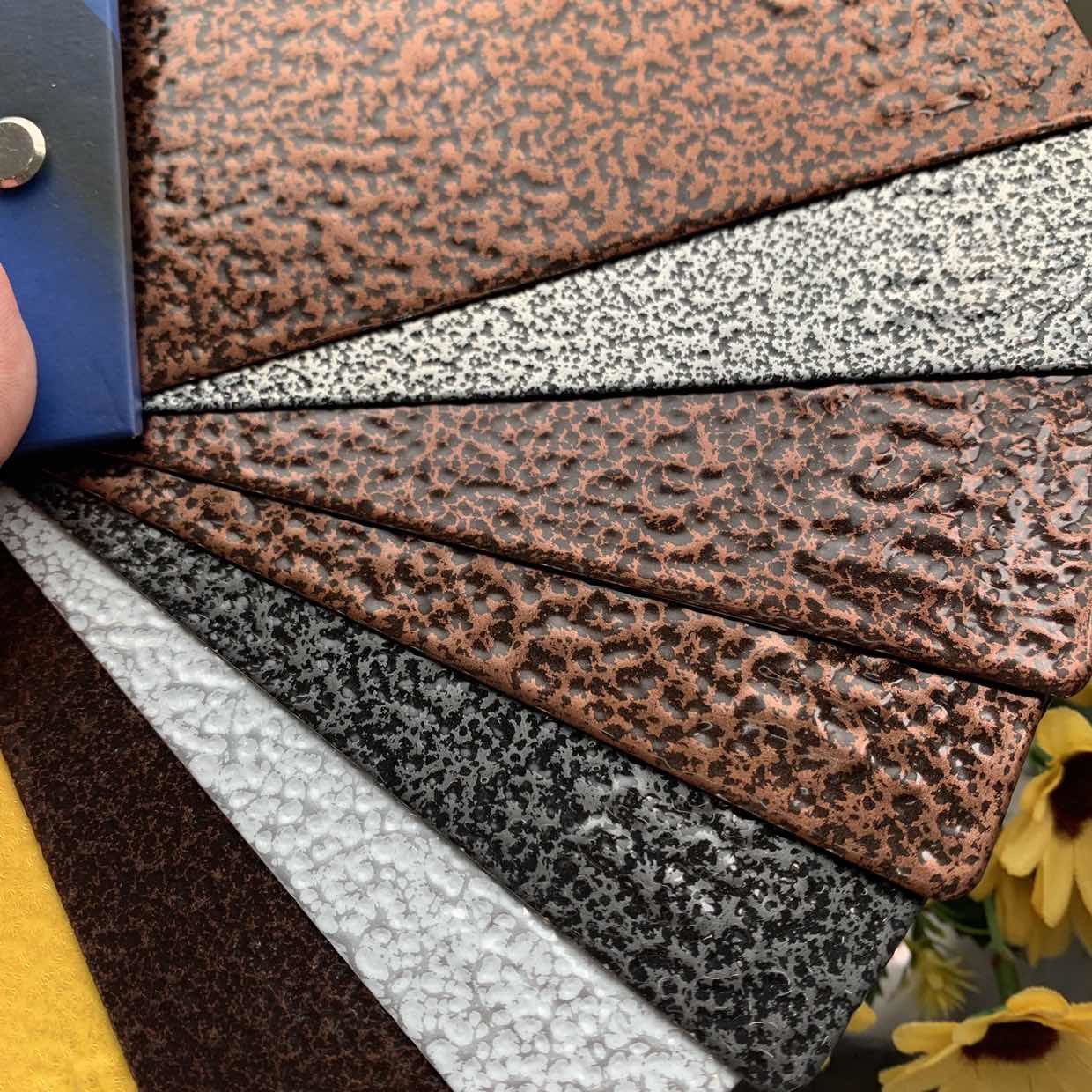 Hammer Texture Epoxy Polyester Powder Coating For Metal Iron Pot