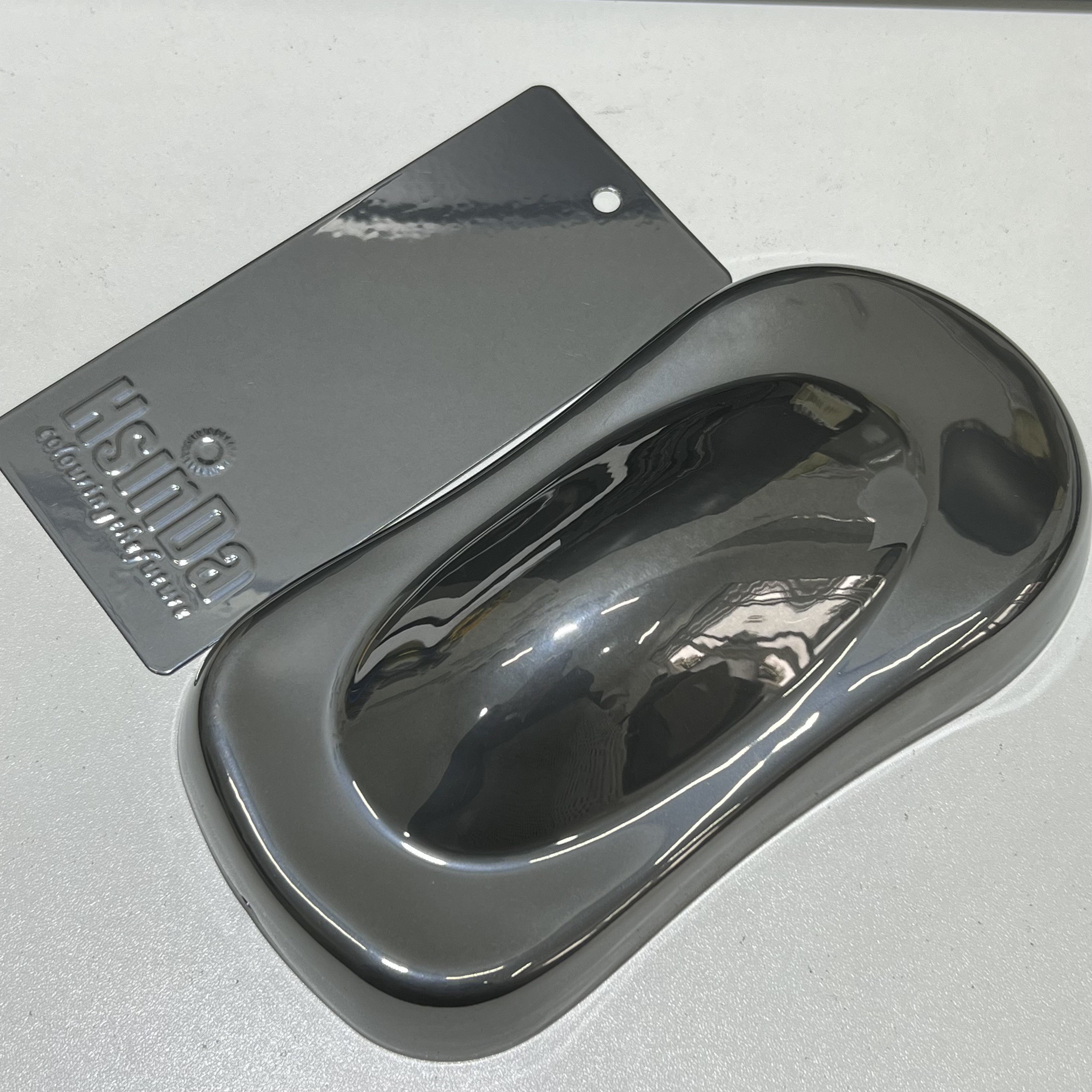 Mirror Chrome Black Powder Coating Smoked Chrome Powder Coat