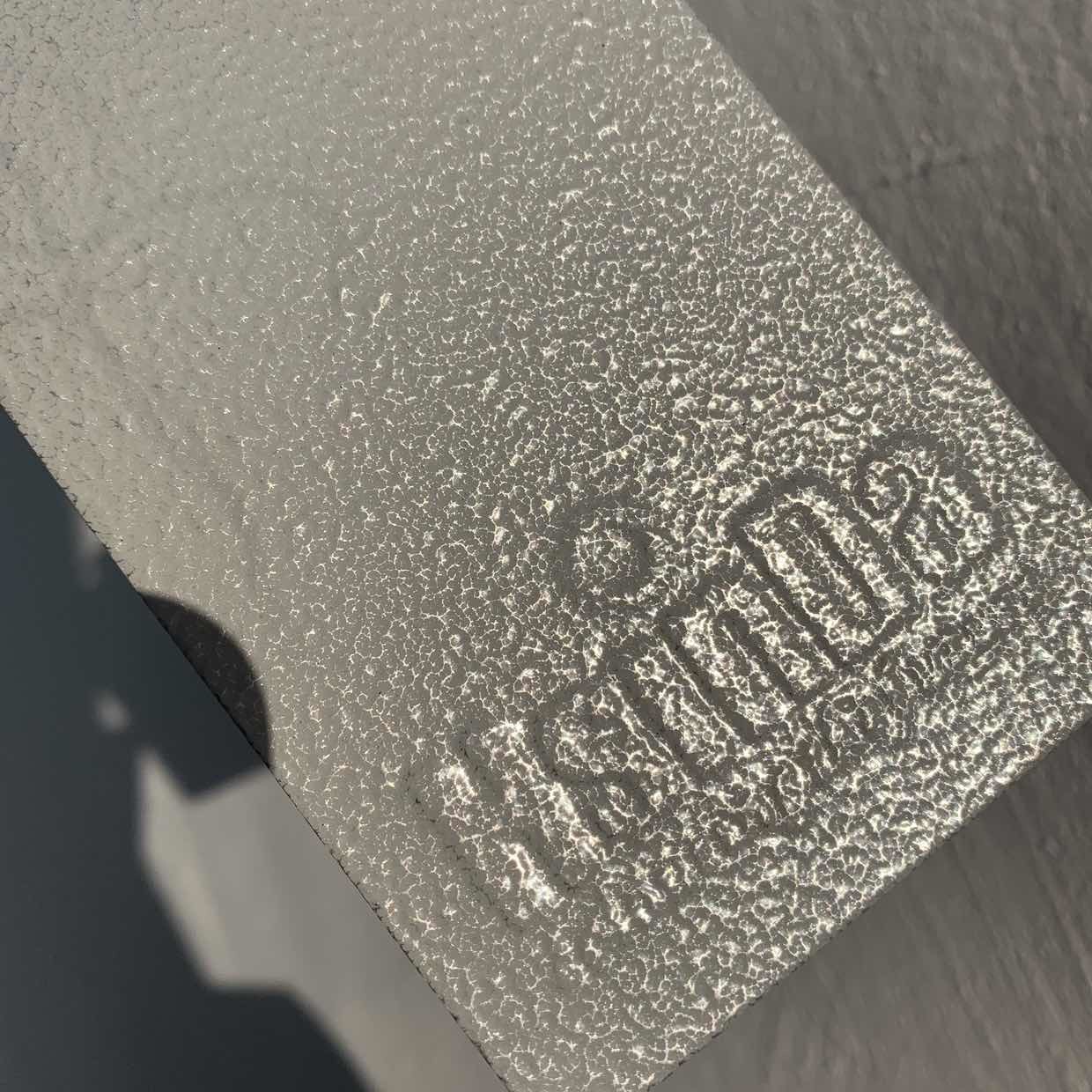 RAL9006 Aluminum Metallic Silver Wrinkle Texture Polyester Powder Coating