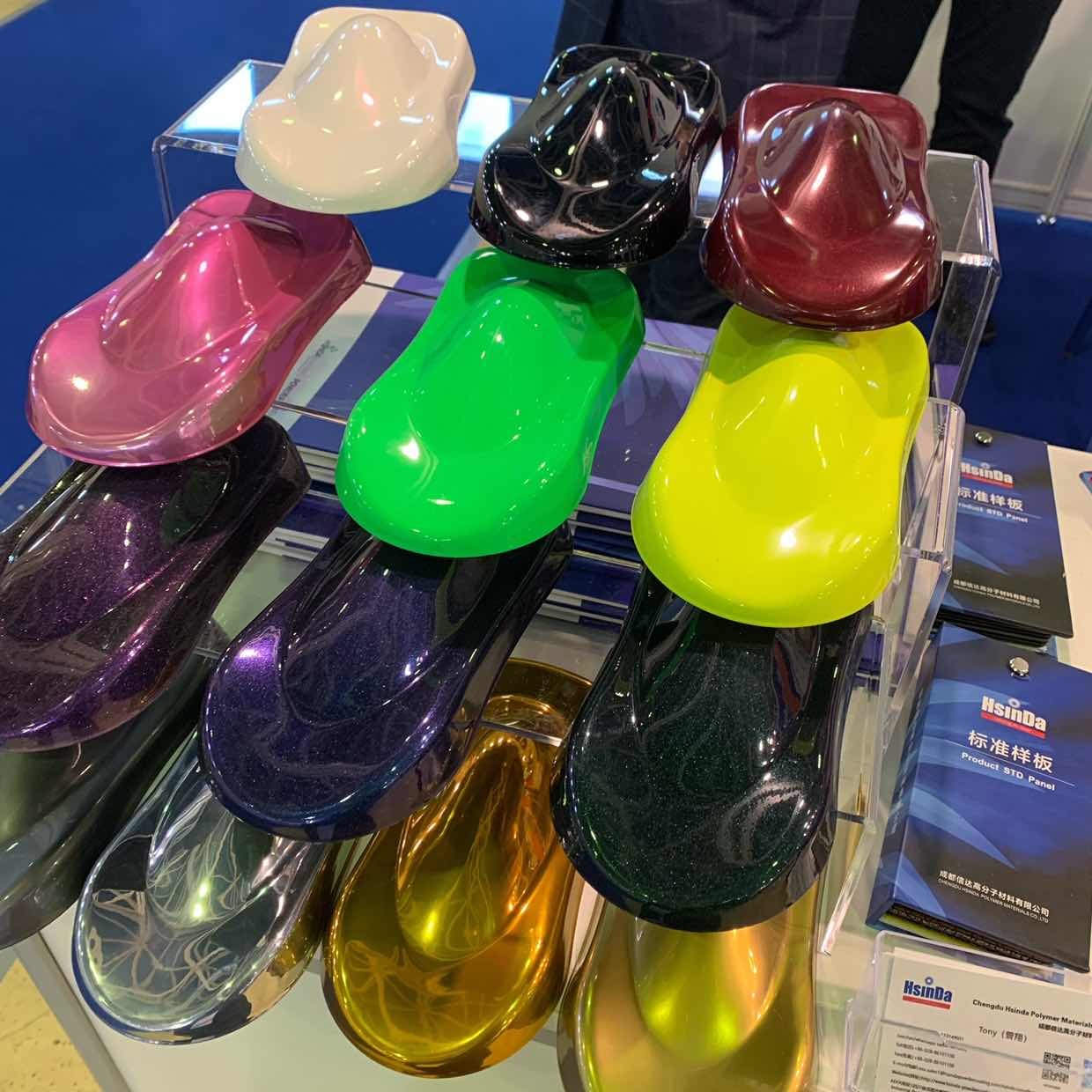 Customized Candy Color Thermoset Powder Coating Clear Paint Anti - Rust