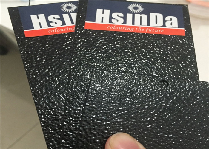 Wrinkle Finish Black Hammertone Powder Coating High Strength Chemical ...