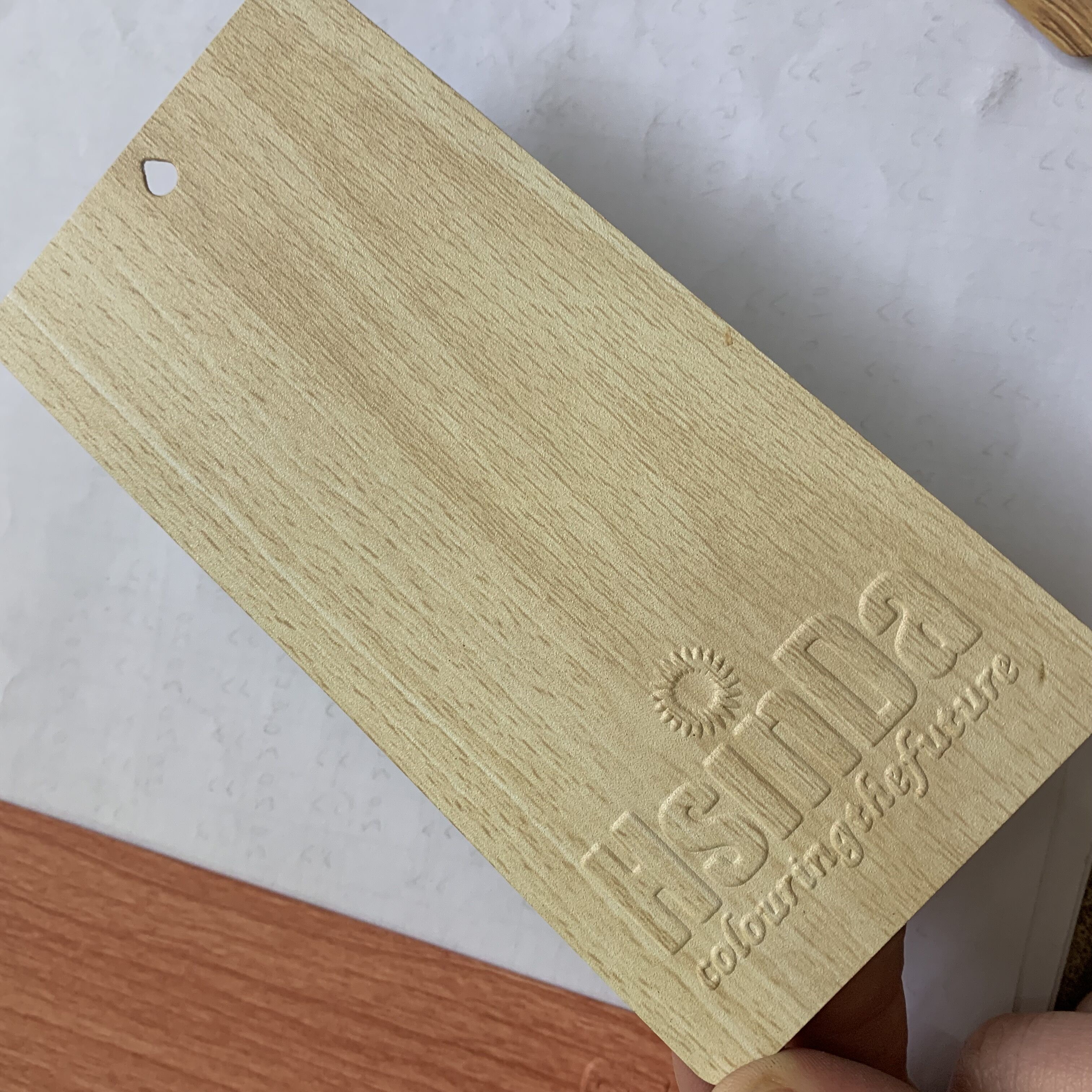Spray Aluminum Wood Grain Powder Coating Finish Environment - Friendly