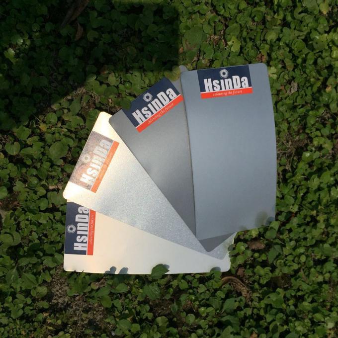 Super Durable Polyester Powder Coating , Silver Powder Coat For Metal ...