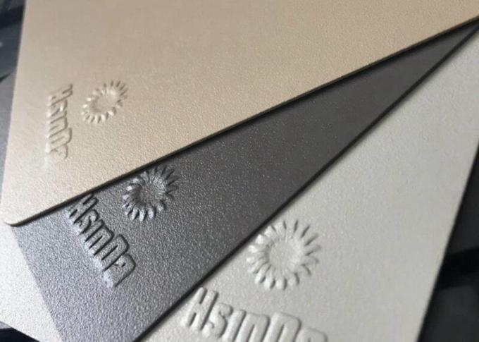 Black Color Sandy Powder Coating , Texture Electrostatic Spray Powder ...