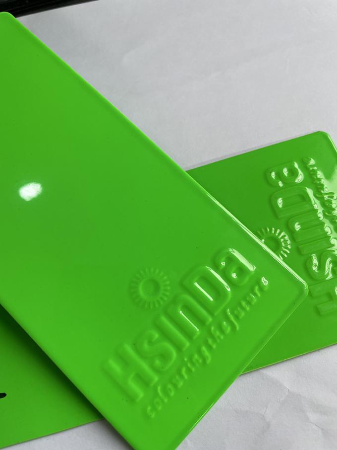 Epoxy Polyester Electrostatic Powder Coating Fluorescent Reflective ...